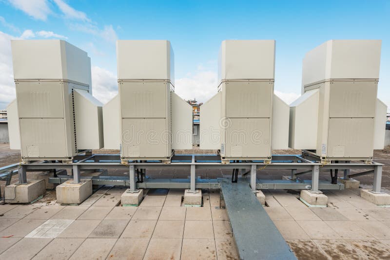 Air Conditioning System Assembled and Installed on the Building Stock ...