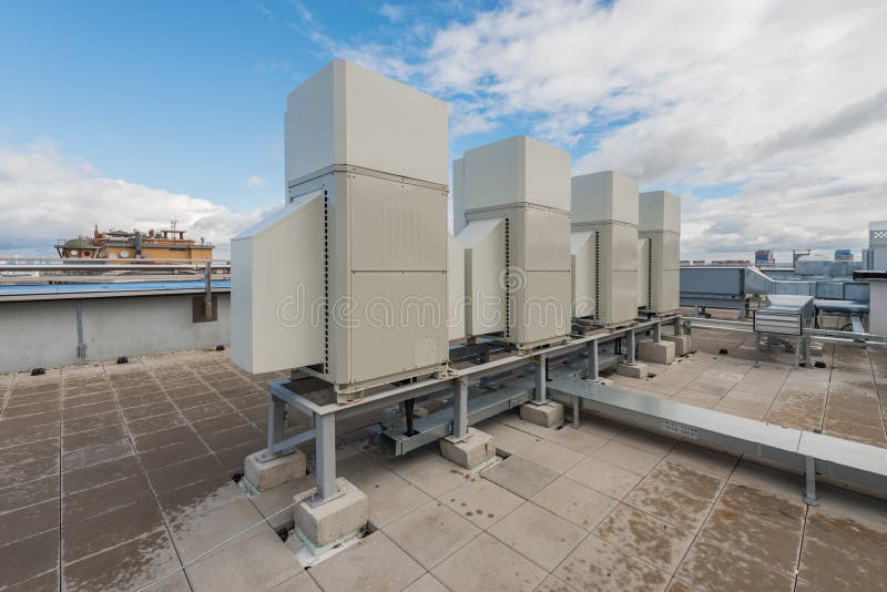 Air Conditioning System Assembled and Installed on the Building Stock ...