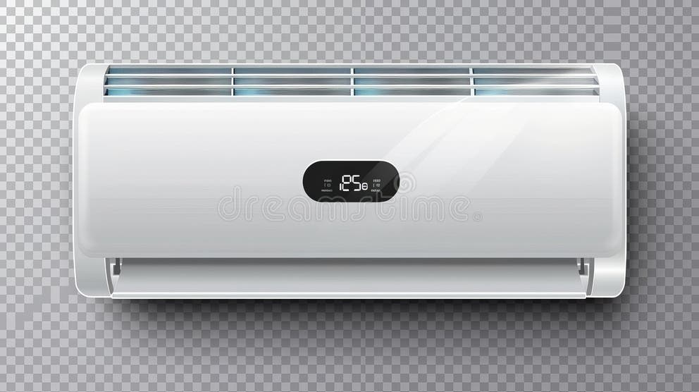 An Air Conditioning System with Climate Control. Split System with Cold ...