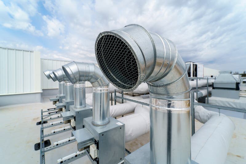The Air Conditioning and Ventilation System of a Large Industrial ...