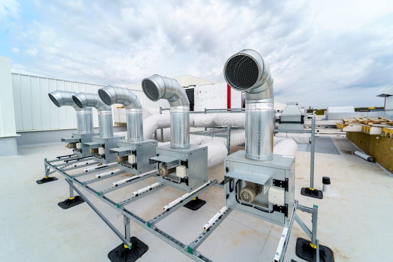 The Air Conditioning and Ventilation System of a Large Industrial ...