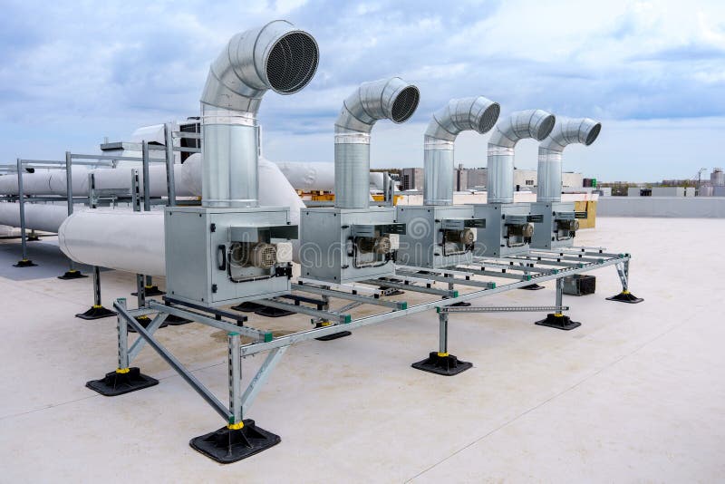 The Air Conditioning and Ventilation System of a Large Industrial ...