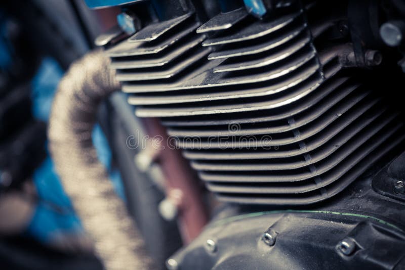 Air cooled engine stock photo. Image of motorbike, motor - 73764340