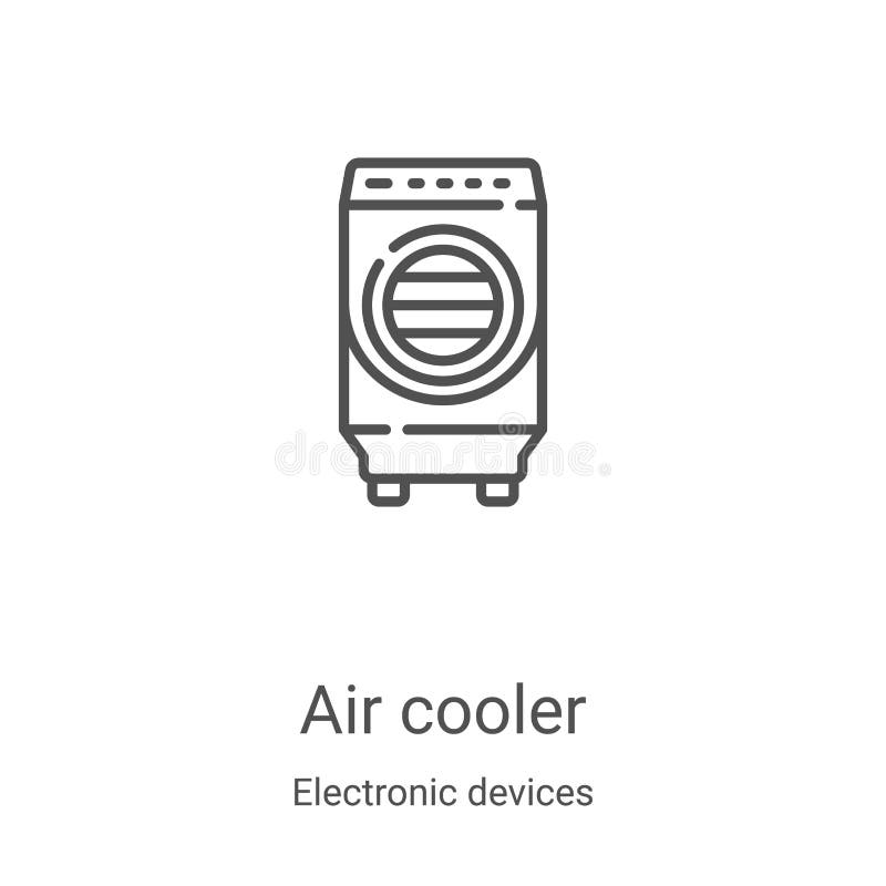 Air Cooler Icon Vector from Electronic Devices Collection. Thin Line ...
