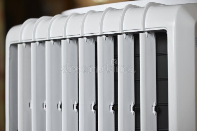 Air Cooler Radiator Air Conditioner with Air Flaps Stock Image - Image ...