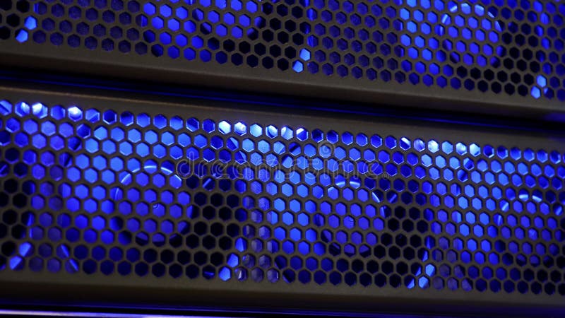 The Air Cooling System of the Controlled Switchboard Stock Footage ...