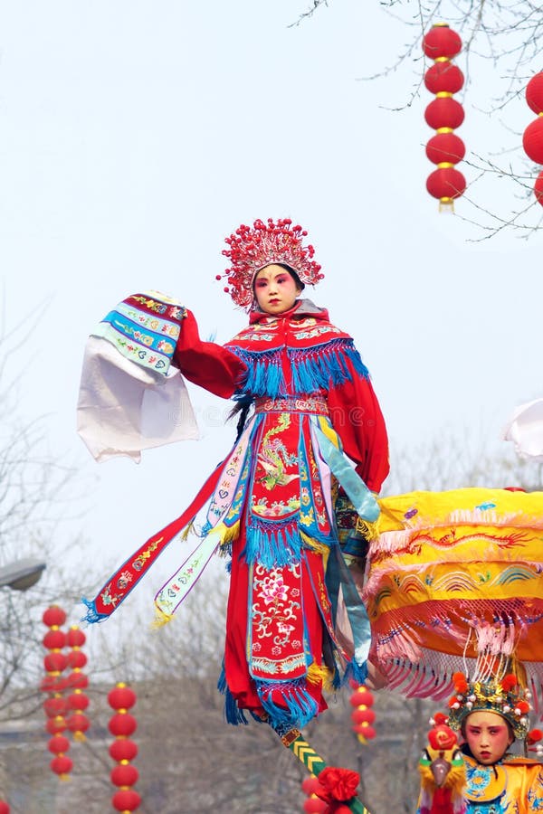 Air dance editorial stock image. Image of folk, lanterns - 37867524