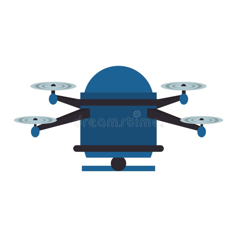 Air Drone Remote Control Cartoon Stock Vector - Illustration of flight ...