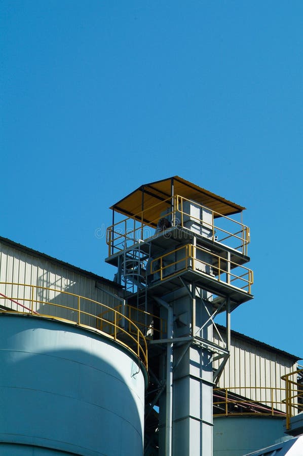 Air Duct and Inspection Platform Stock Photo - Image of cinstruction ...