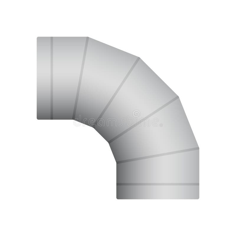 Air duct pipe stock vector. Illustration of cleaning - 181235662