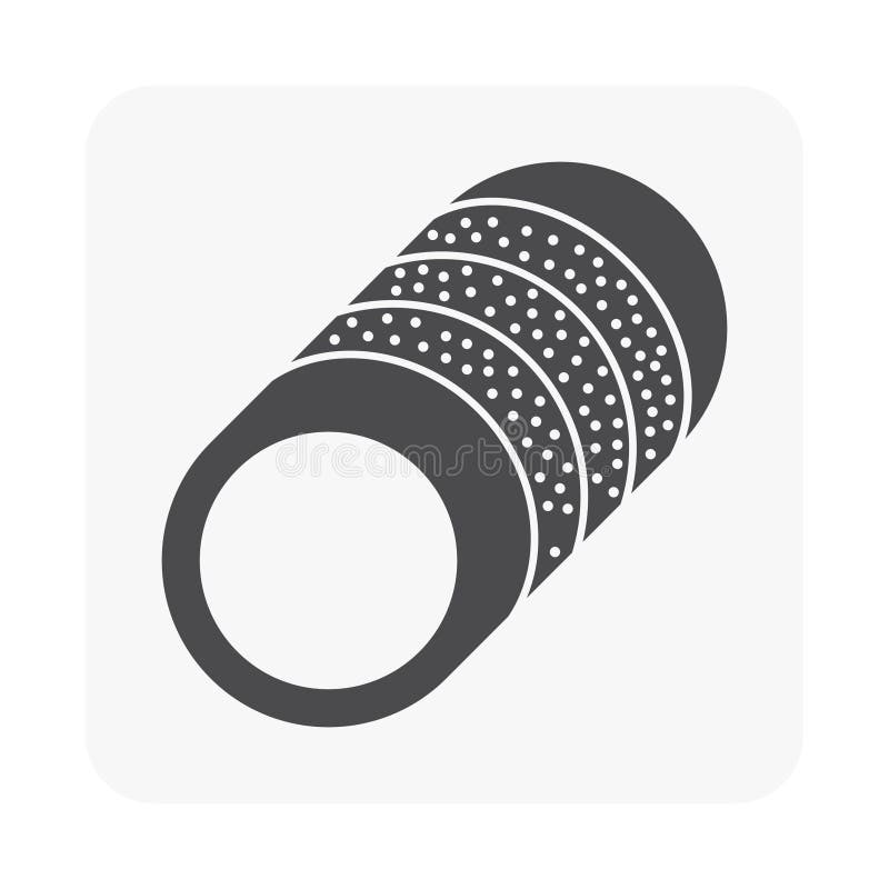 Air duct pipe icon stock vector. Illustration of icons - 187361646