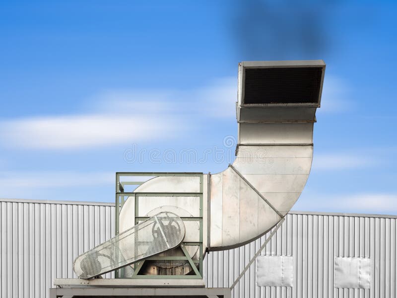 Air duct stock photo. Image of industrial, control, flow - 76308534