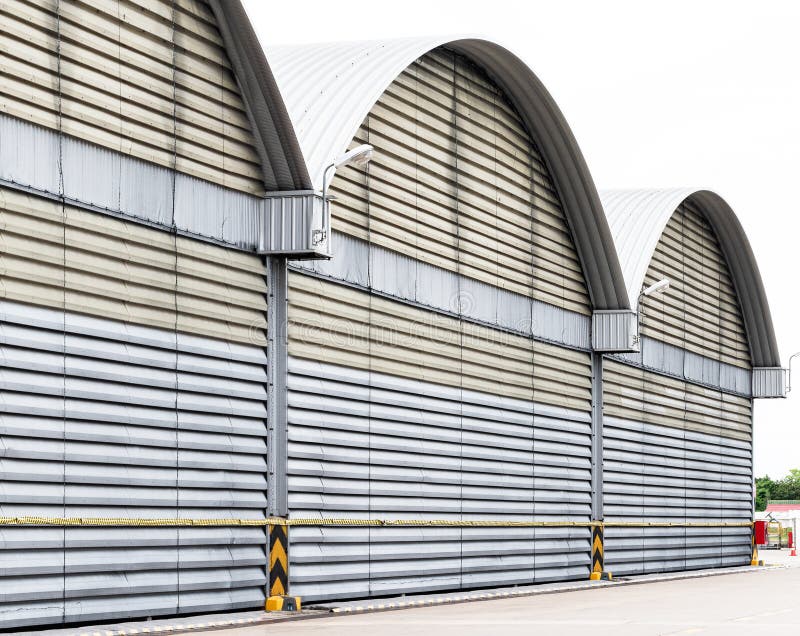 Air Duct Wall and Structure Large Distribution Center Stock Image ...