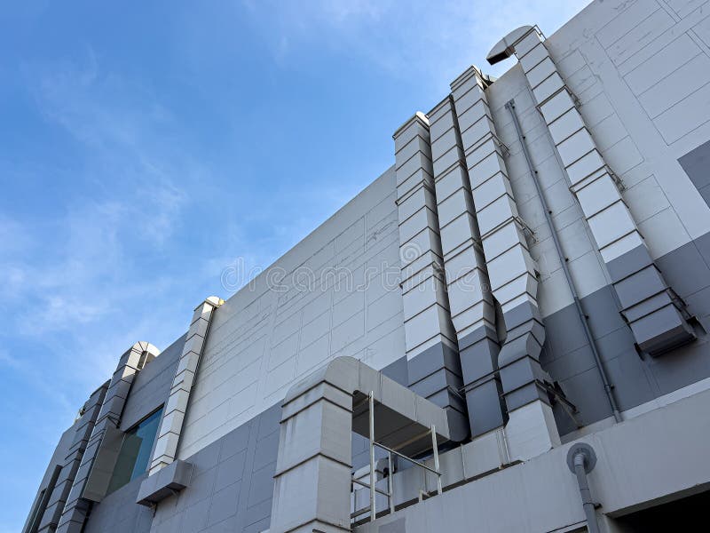 Air ducts work stock photo. Image of tube, ventilating - 271261262