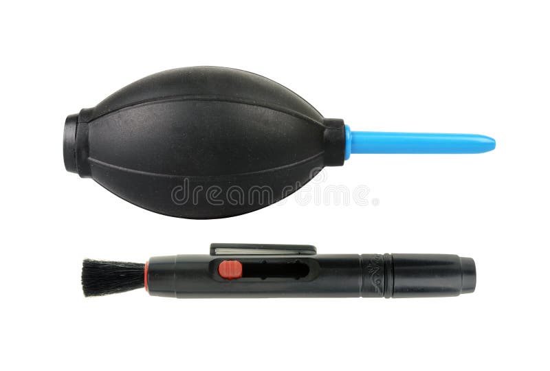 Dust Blower Cleaner for Camera or Laptop Stock Image - Image of clean ...