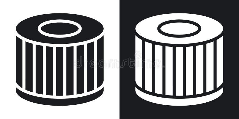 Air filter icon vector stock vector. Illustration of flat - 348261707