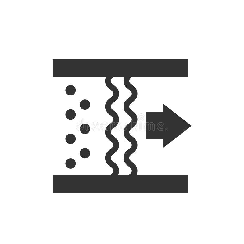 Air filter icon. Vector stock vector. Illustration of conditioning ...