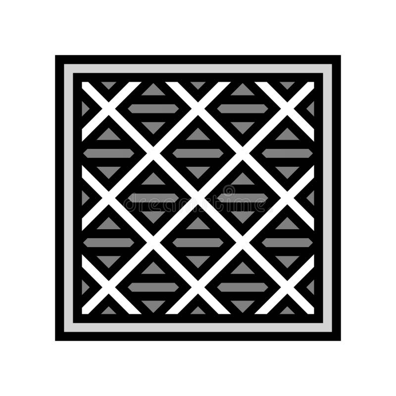 Air Filter Ventilation Color Icon Vector Illustration Stock ...