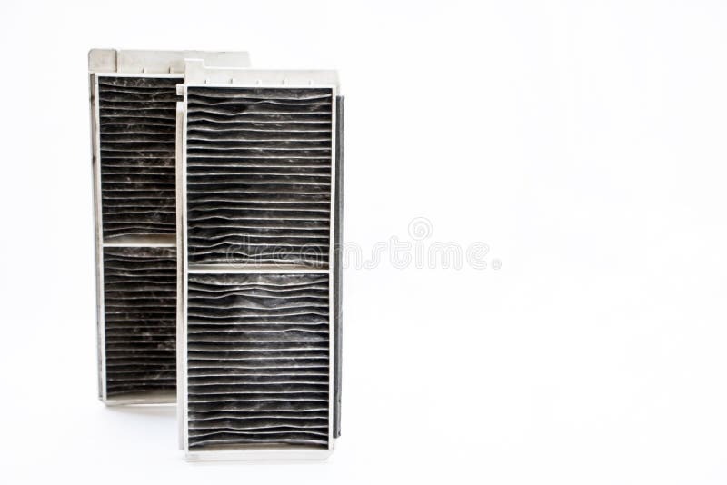 Air Filter for Very Dirty Car Air Conditioner Stock Photo - Image of ...