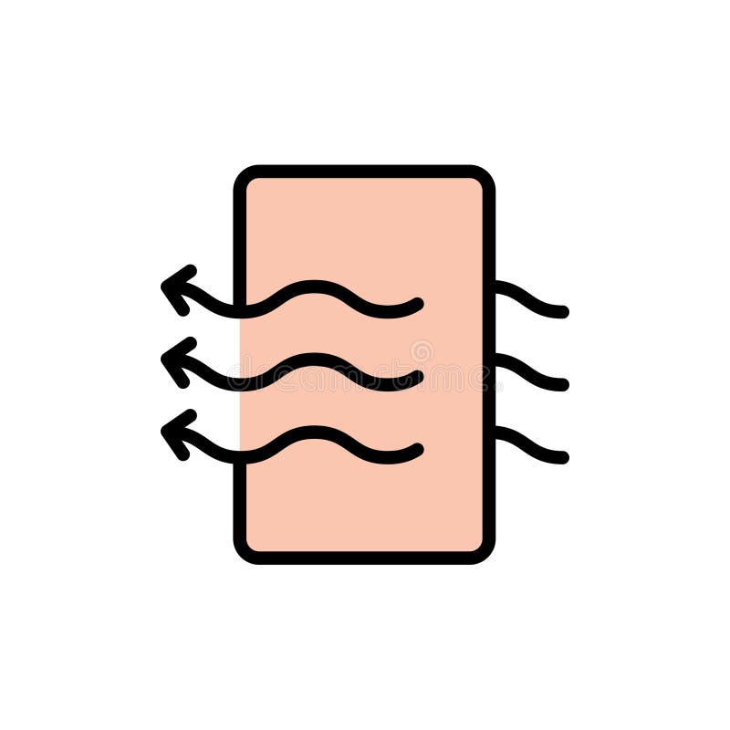 Air Filter with Waves Effect. Antibacterial, Dust, Solid Particle ...