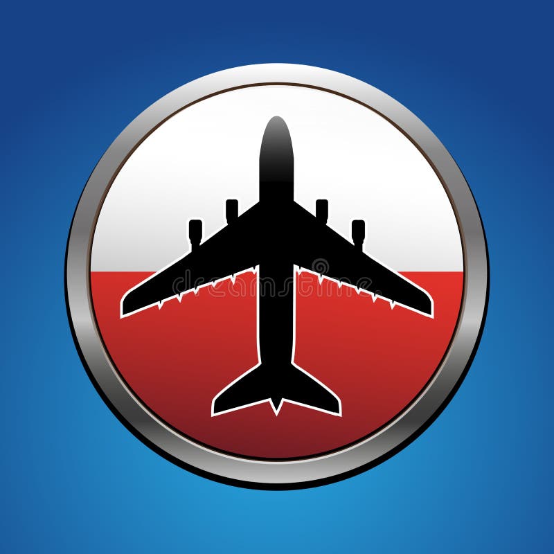 Air flight stock vector. Illustration of isolated, landing - 259767405