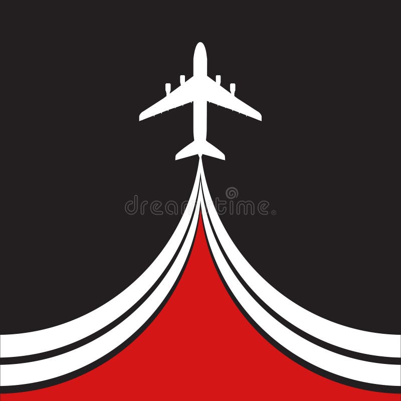 Air flight stock vector. Illustration of icon, airplane - 259764346
