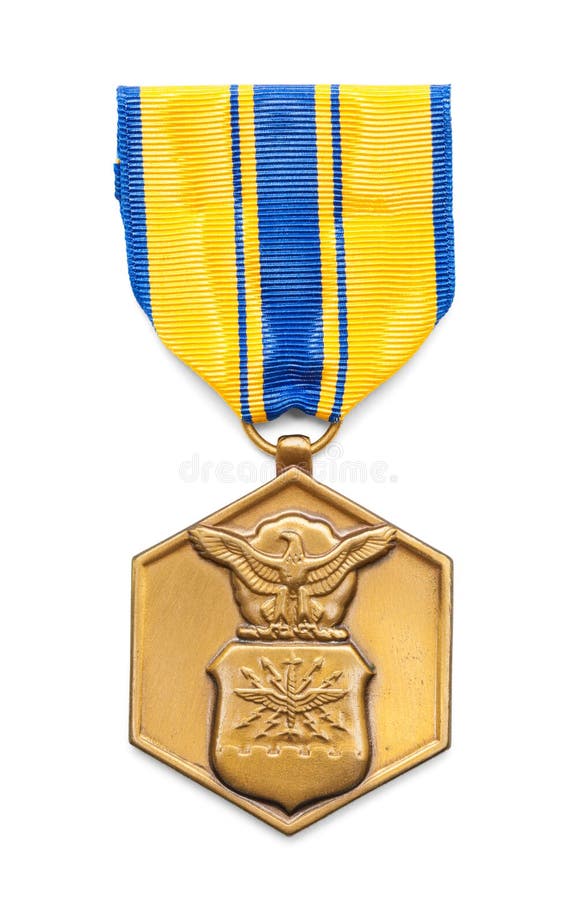 Air Force Commendation Medal Stock Image - Image of courage, badge ...