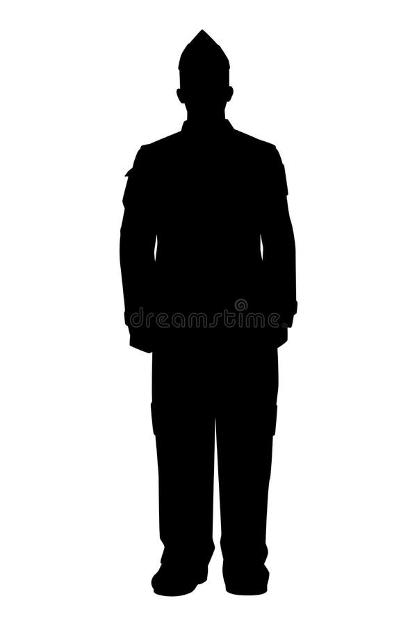 Air Force Fighter Pilot Silhouette Vector Stock Vector - Illustration ...