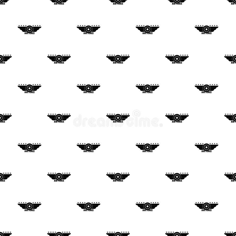 Air Force Pattern Seamless Vector Stock Vector - Illustration of ...