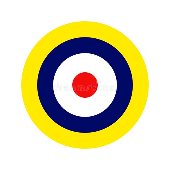 Air Force Roundel stock vector. Illustration of military - 128711057