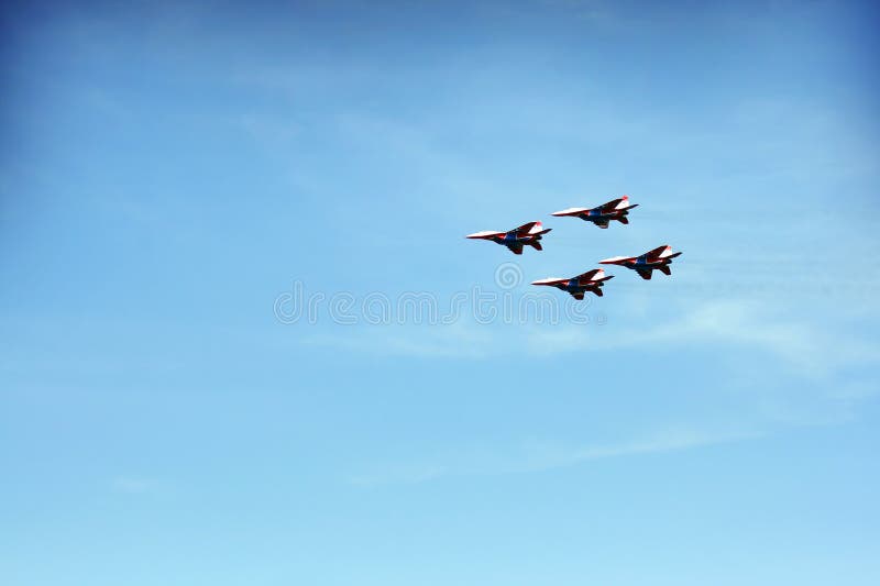 Air Force Russia stock photo. Image of high, fighter - 68314044