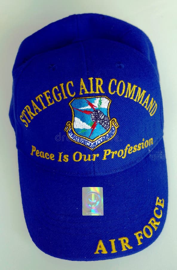 Air Force Strategic Air Command Cap Editorial Photo - Image of united ...
