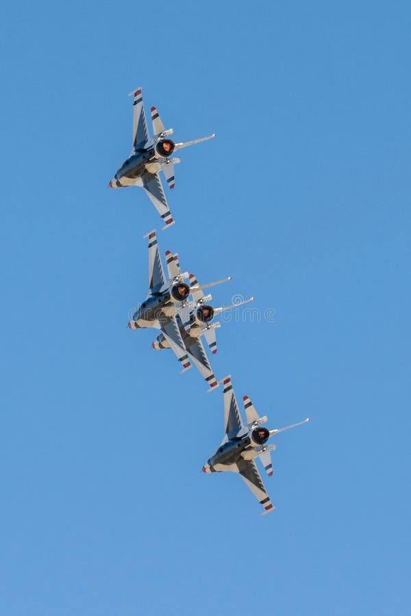 Air Force Thunderbirds Demonstration Team Performance at Hill Air Force ...