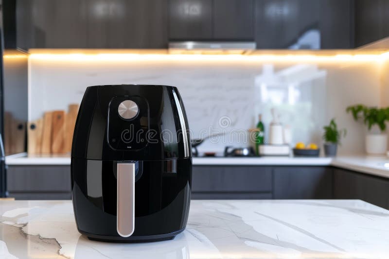 Air Fryer in Modern Kitchen Stock Image - Image of stylish ...