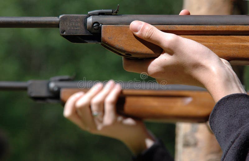Air gun stock photo. Image of shoot, fight, hand, cannonade - 1081966