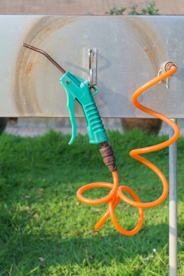 Air gun stock image. Image of steel, color, nozzle, shoe - 40420219