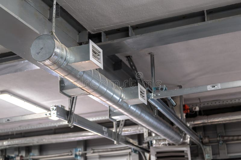 Air Heating System for Industrial Premises, New Technologies. Thermal ...