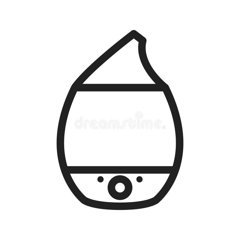 Air Humidifier stock vector. Illustration of humidifier - 95949979