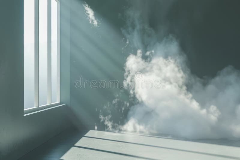 Air Humidity Concept in Minimalistic Style Stock Image - Image of ...