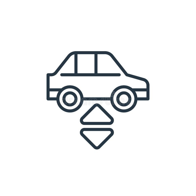 Air Icon Vector from Car Engine Concept. Thin Line Illustration of Air ...