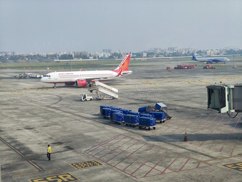 Air India Plane on the Way To Take Off at Runway Editorial Photography ...