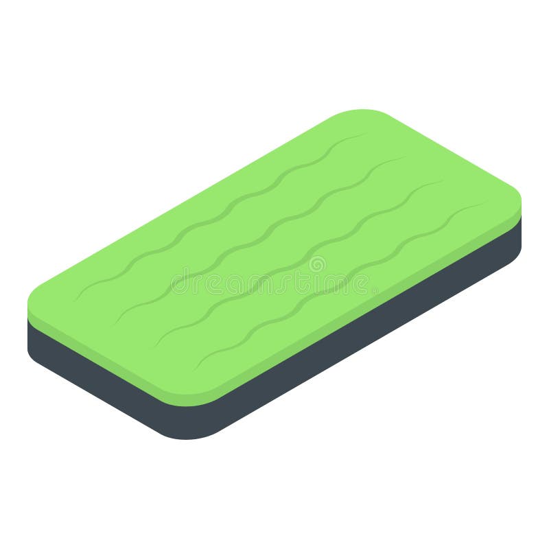 Air Inflatable Mattress Icon, Isometric Style Stock Vector ... Air Inflatable Mattress Icon, Isometric Style Stock Vector ...