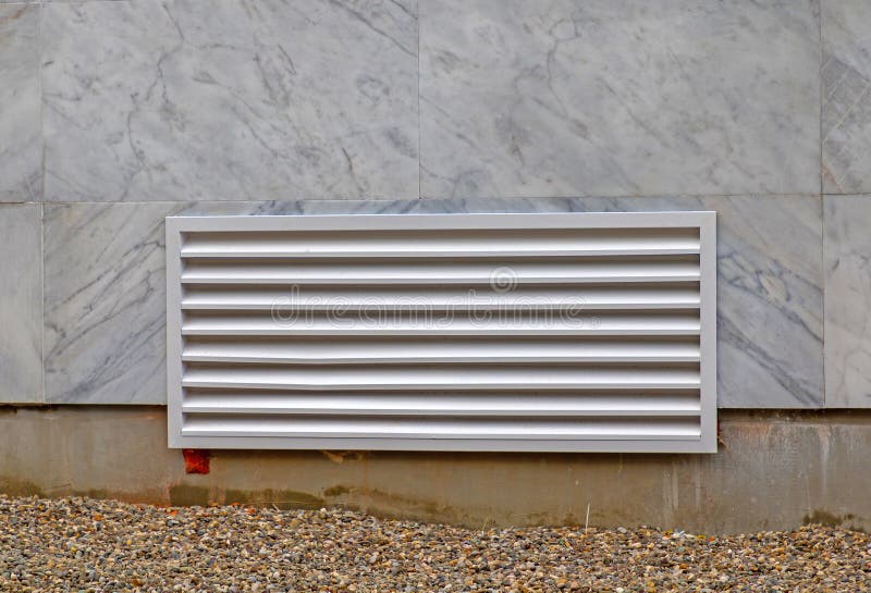 Air Inlet Duck Ventilation System Stock Photo - Image of texture ...