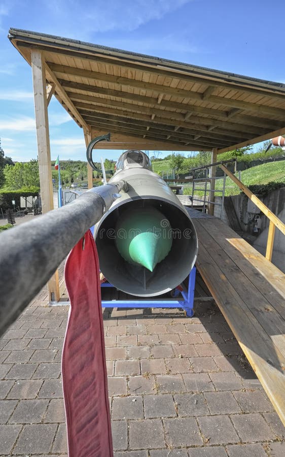 Air Intake of the Famous Mig-21 Fighter Stock Image - Image of airplane ...