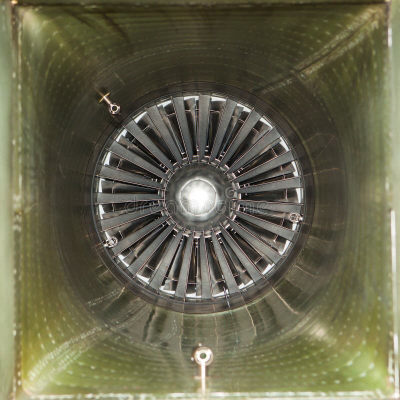 Air Intake Tube of Jet Fighter Stock Photo - Image of motor, plane ...