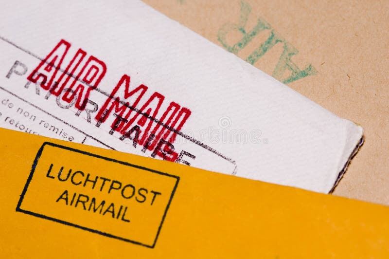 Air mail stock photo. Image of inbox, correspondence, delivering - 1700562
