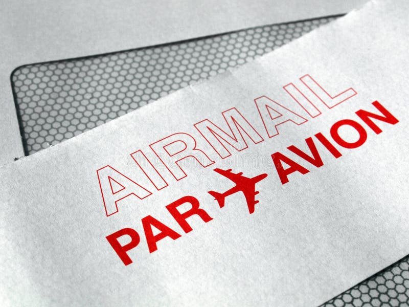 Air mail stock image. Image of notification, office, secretary - 956365