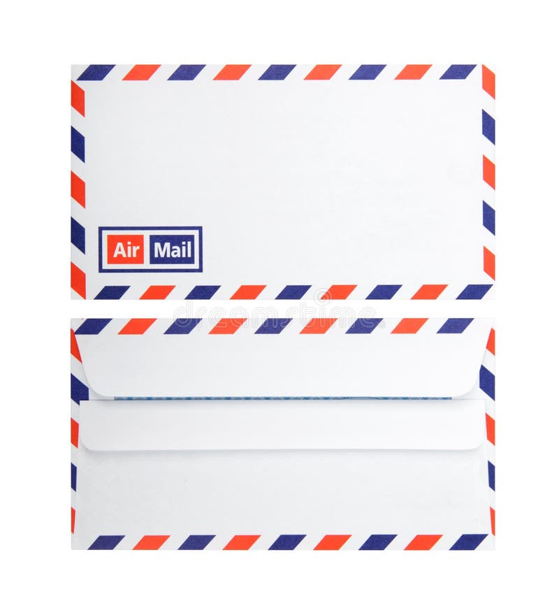 Air mail envelope stock photo. Image of front, card, mail - 45118652