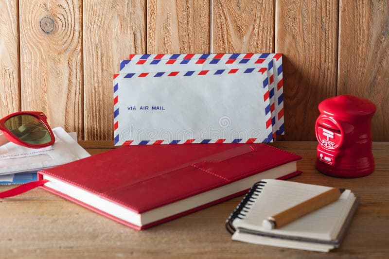 Air mail envelope stock image. Image of archive, mail - 343481521