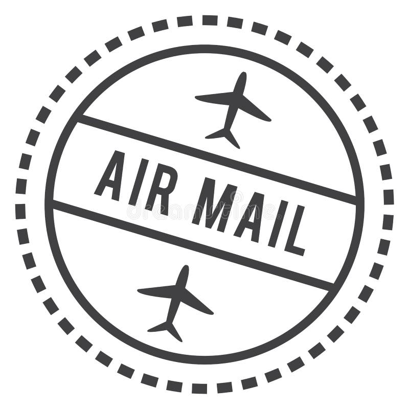 Postal Rubber Stamp Mockup. Realistic Retro Wax Stock Vector ...